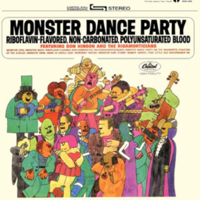 Don & The Rigamorticians Hinson - Monster Dance Party – Book Delivered