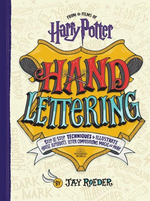 Roeder Jay - Harry Potter Hand Lettering - Paperback – Book Delivered
