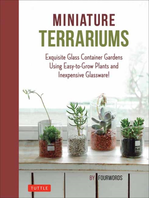 Fourwords - Miniature Terrariums Tiny Glass - Hardcover – Book Delivered