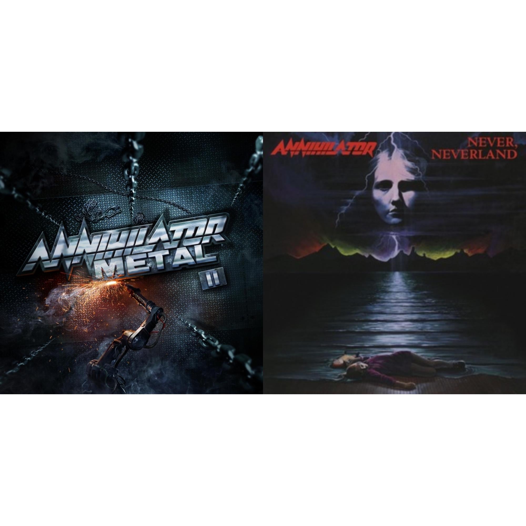 Annihilator - Metal Ii (Limited/Transparent Orange – Book Delivered