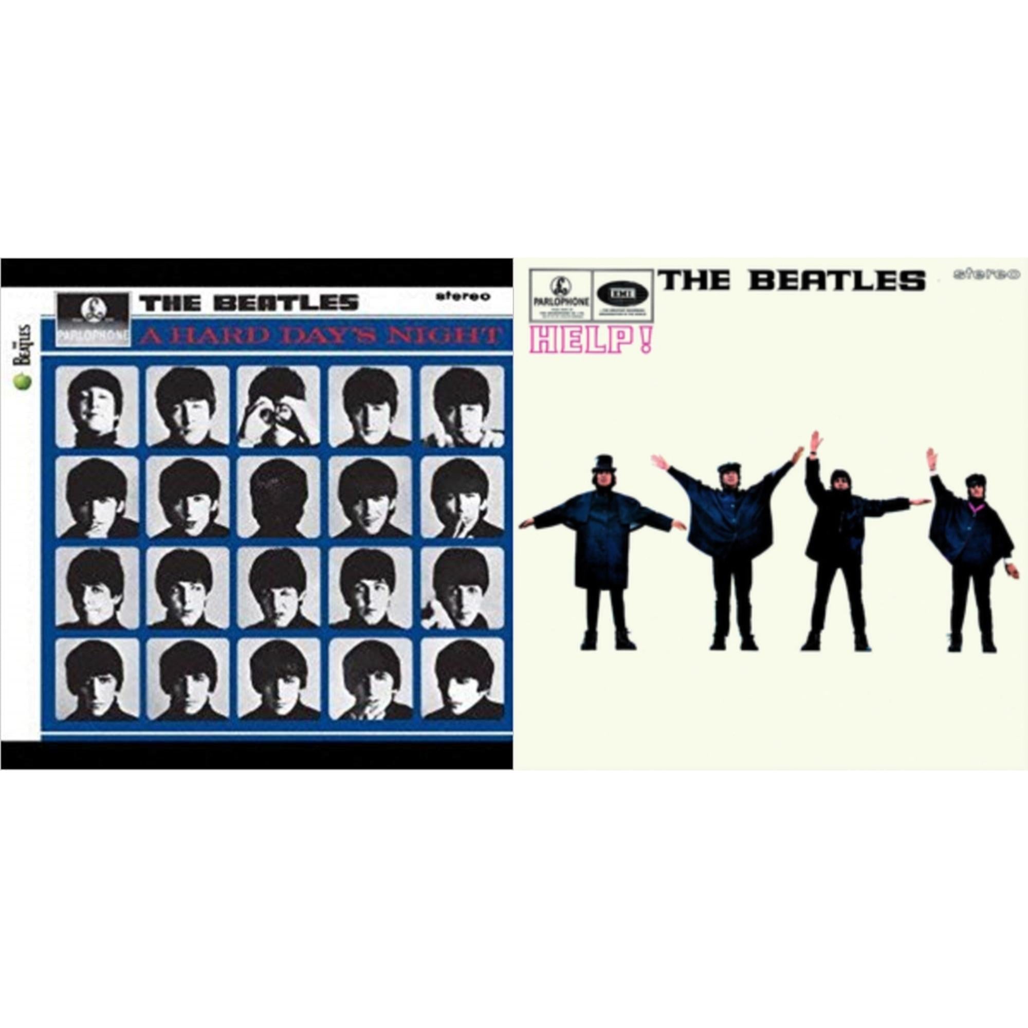 Beatles - Hard Day's Night & Help - LP Vinyl Bundle – Book Delivered