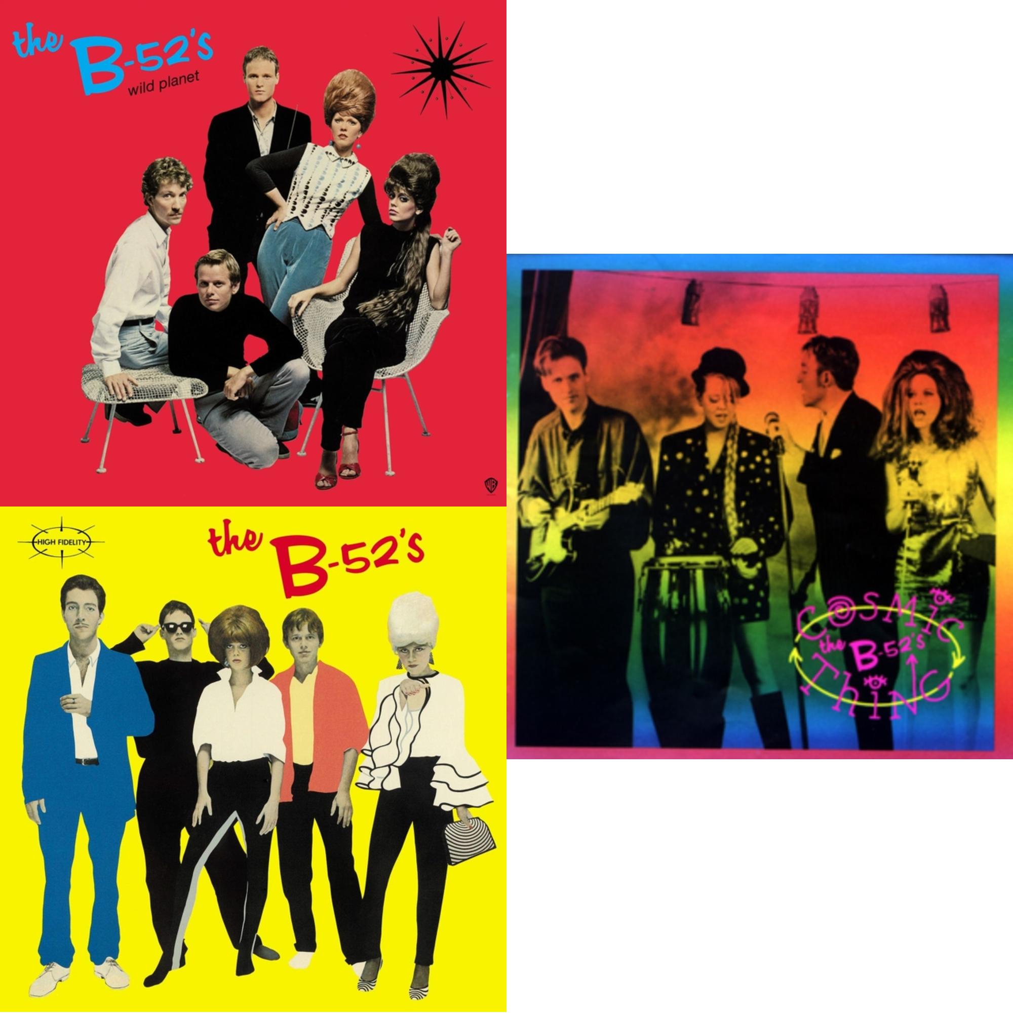 B-52'S - Wild Planet & B-52'S & Cosmic - LP Vinyl Bundle – Book Delivered