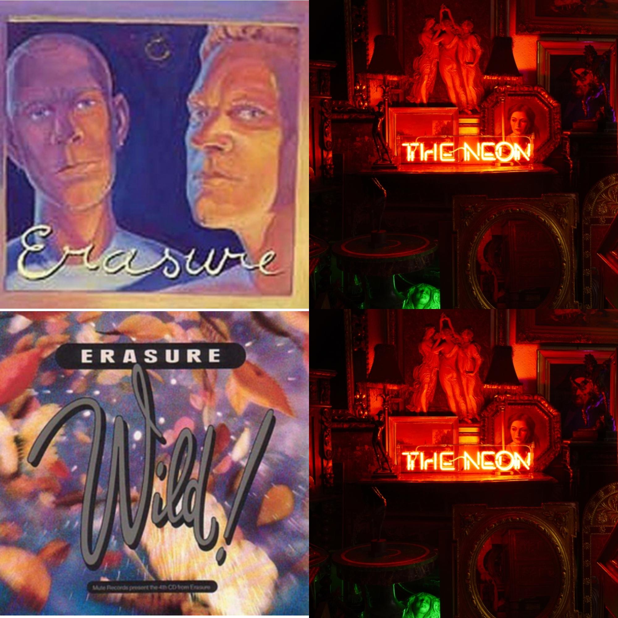 Erasure - Erasure (180G) & Neon & Wild & Neon - LP Vinyl Bundle – Book ...