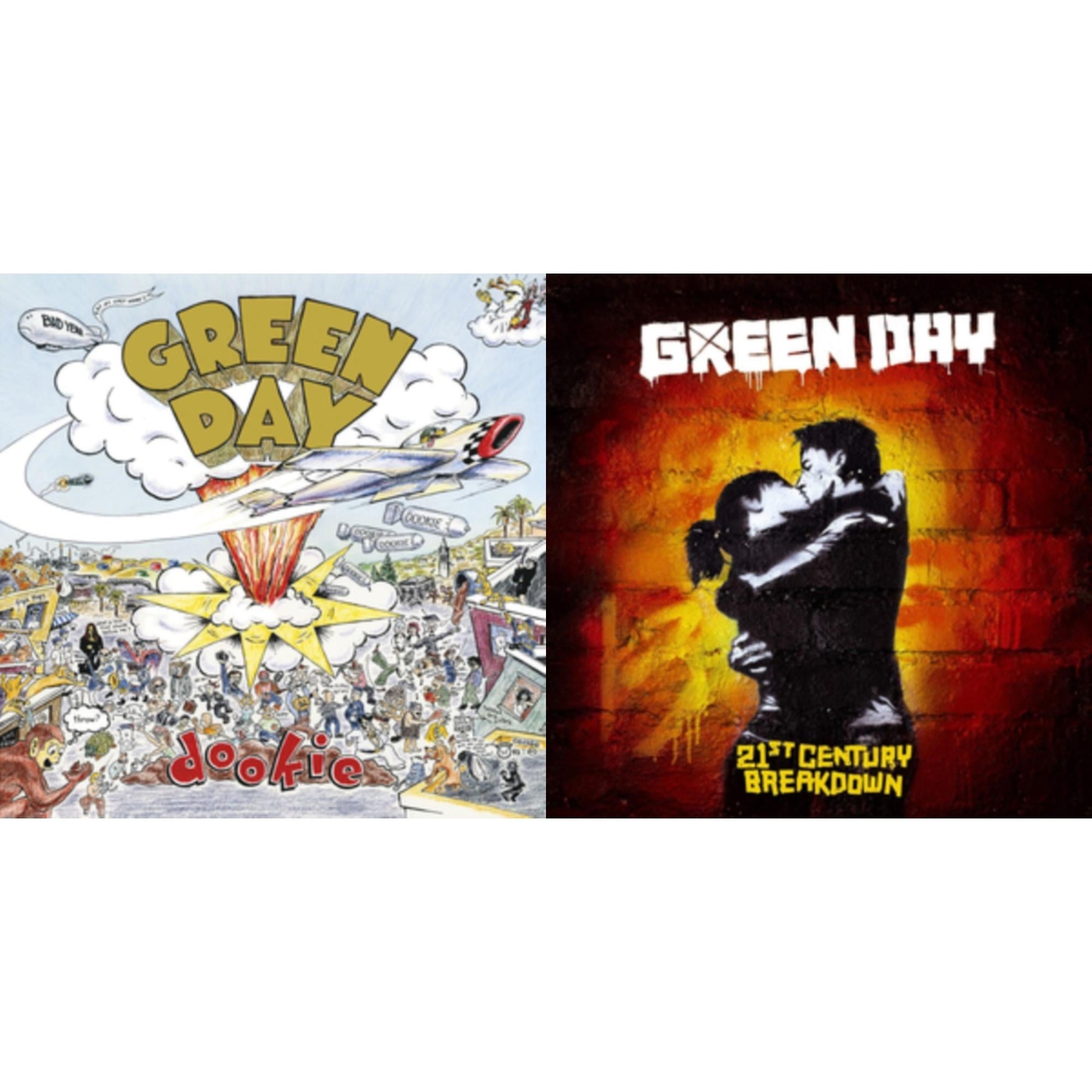 Green Day - Dookie & 21St Century - LP Vinyl Bundle – Book Delivered