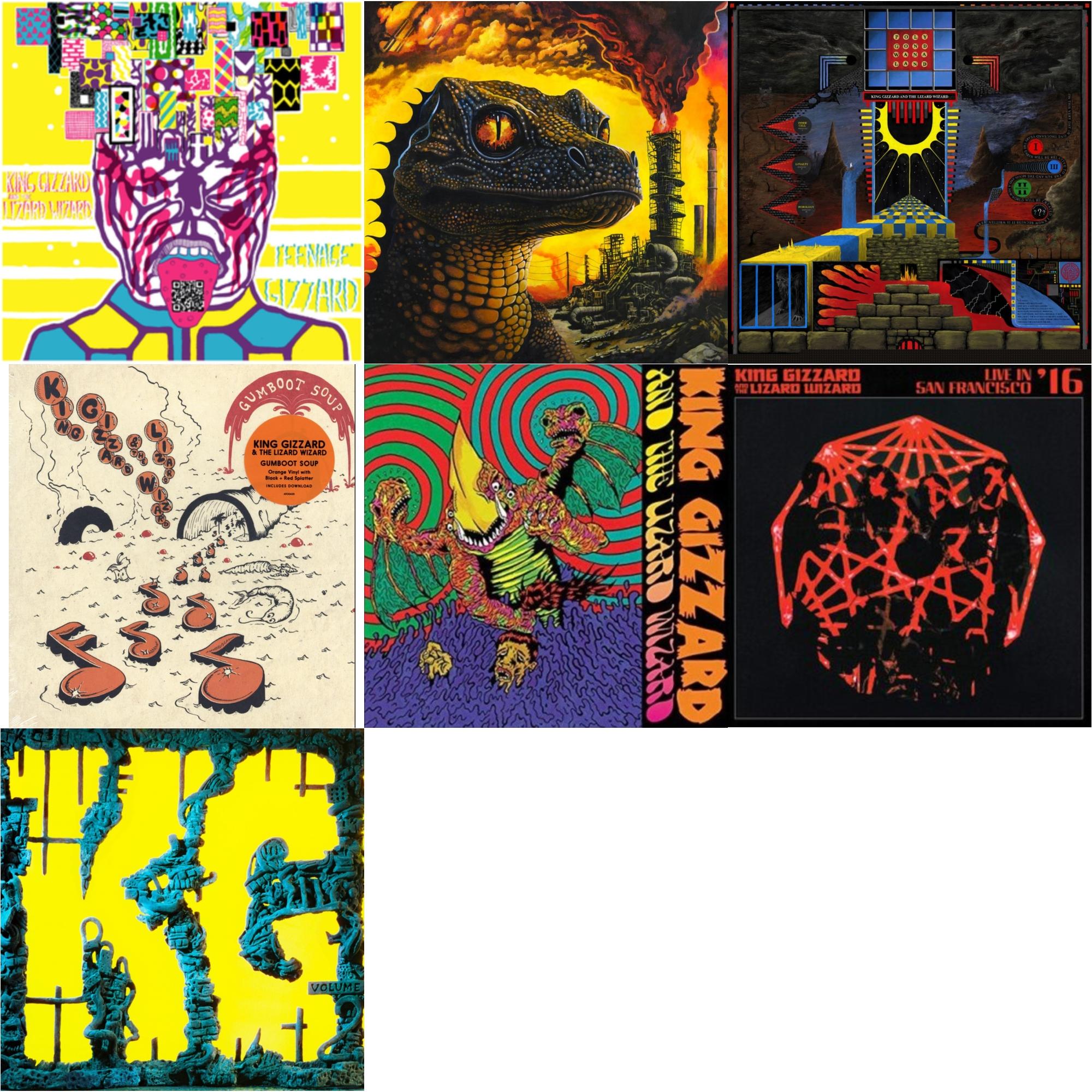 King Gizzard & The Lizard Wizard - Teenage Gizzard (Fuzz – Book Delivered