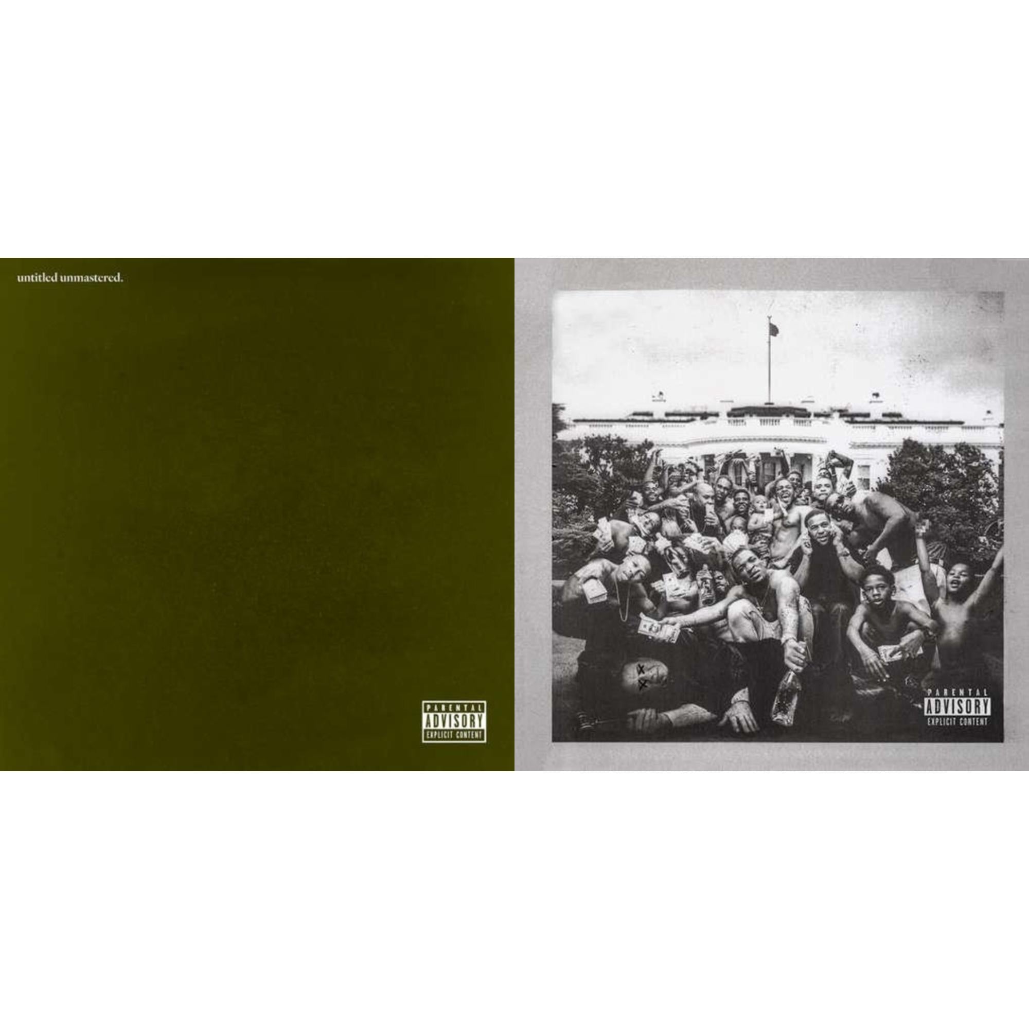 Kendrick Lamar - Untitled Unmastered (X) & To - CD Bundle – Book Delivered