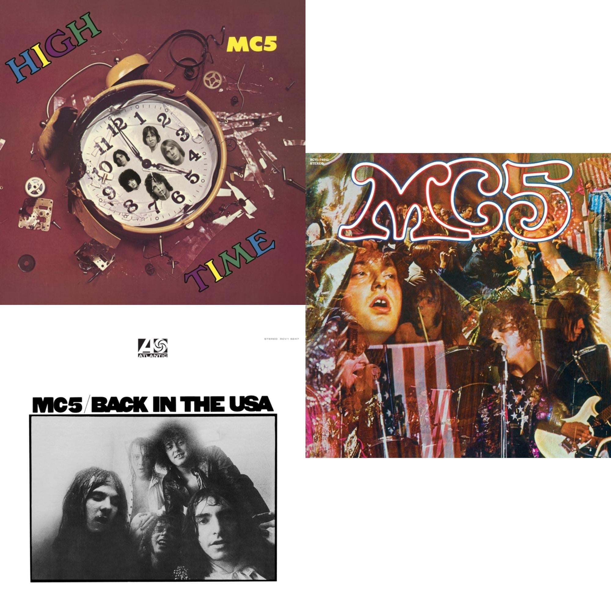 Mc5 - High Time (Clear/Yellow Splatter LP Vinyl) (Rocktober) – Book ...