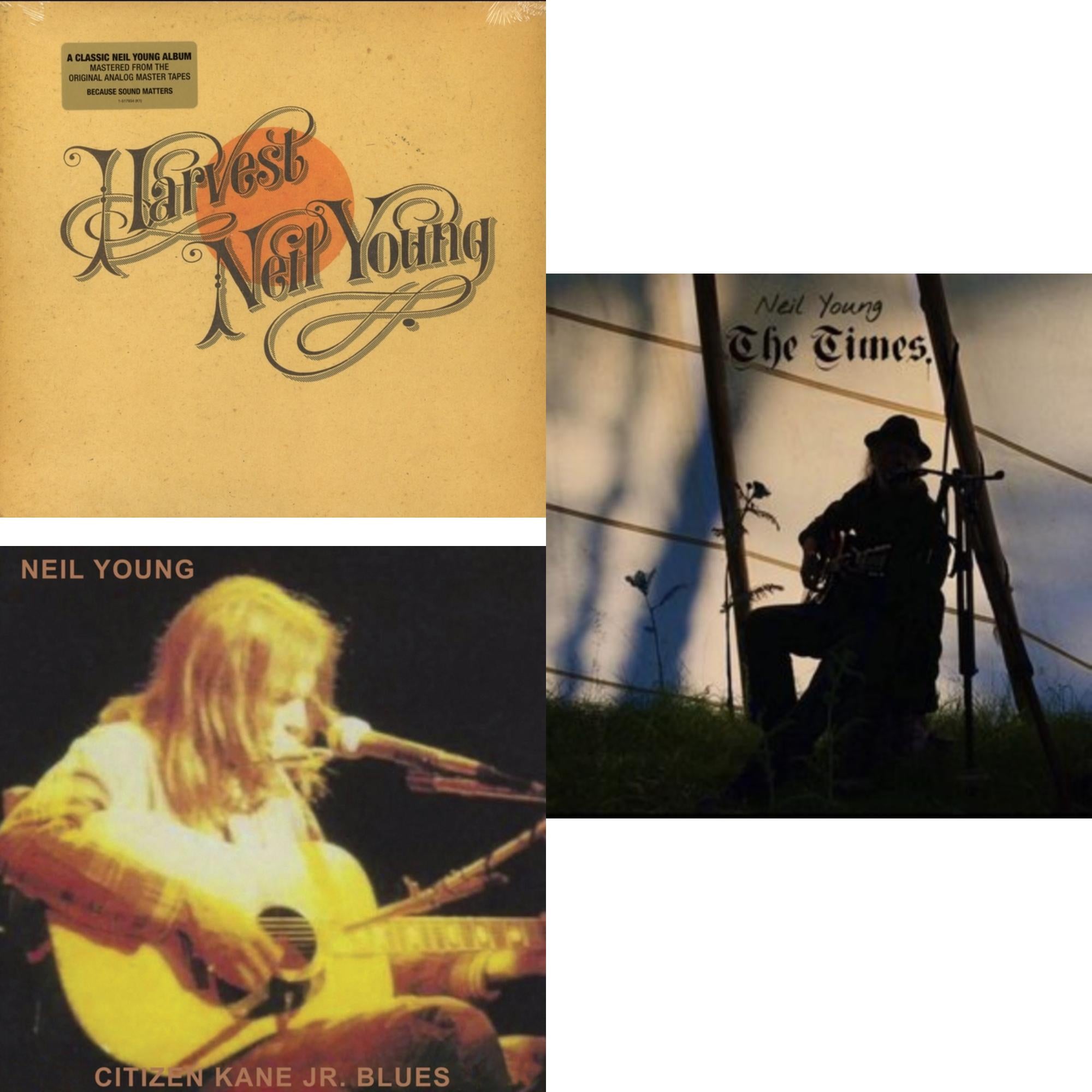 Neil Young - Citizen Kane Jr. Blues 1974 - LP Vinyl Bundle – Book Delivered