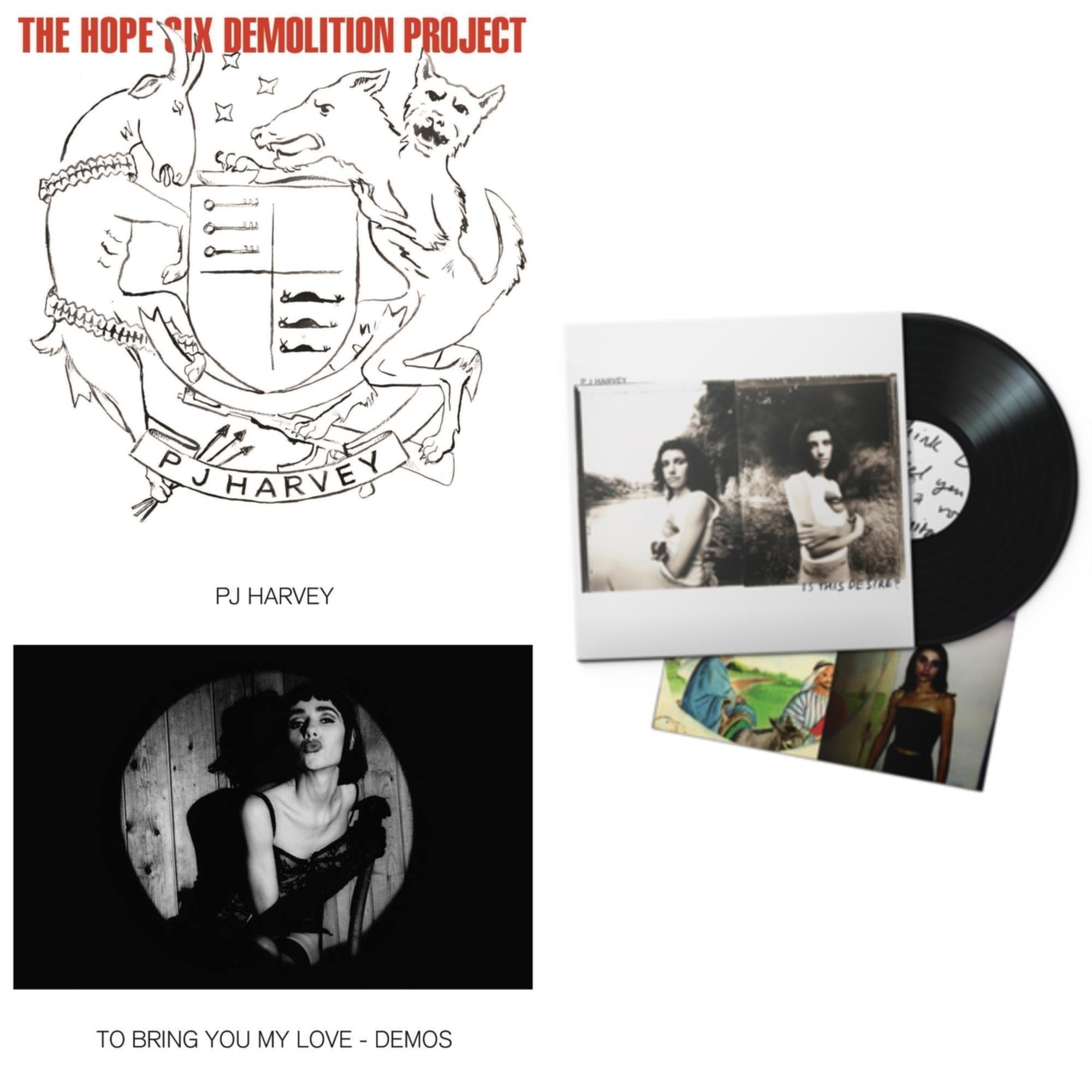 Pj Harvey - Hope Six Demolition Project & - LP Vinyl Bundle – Book ...
