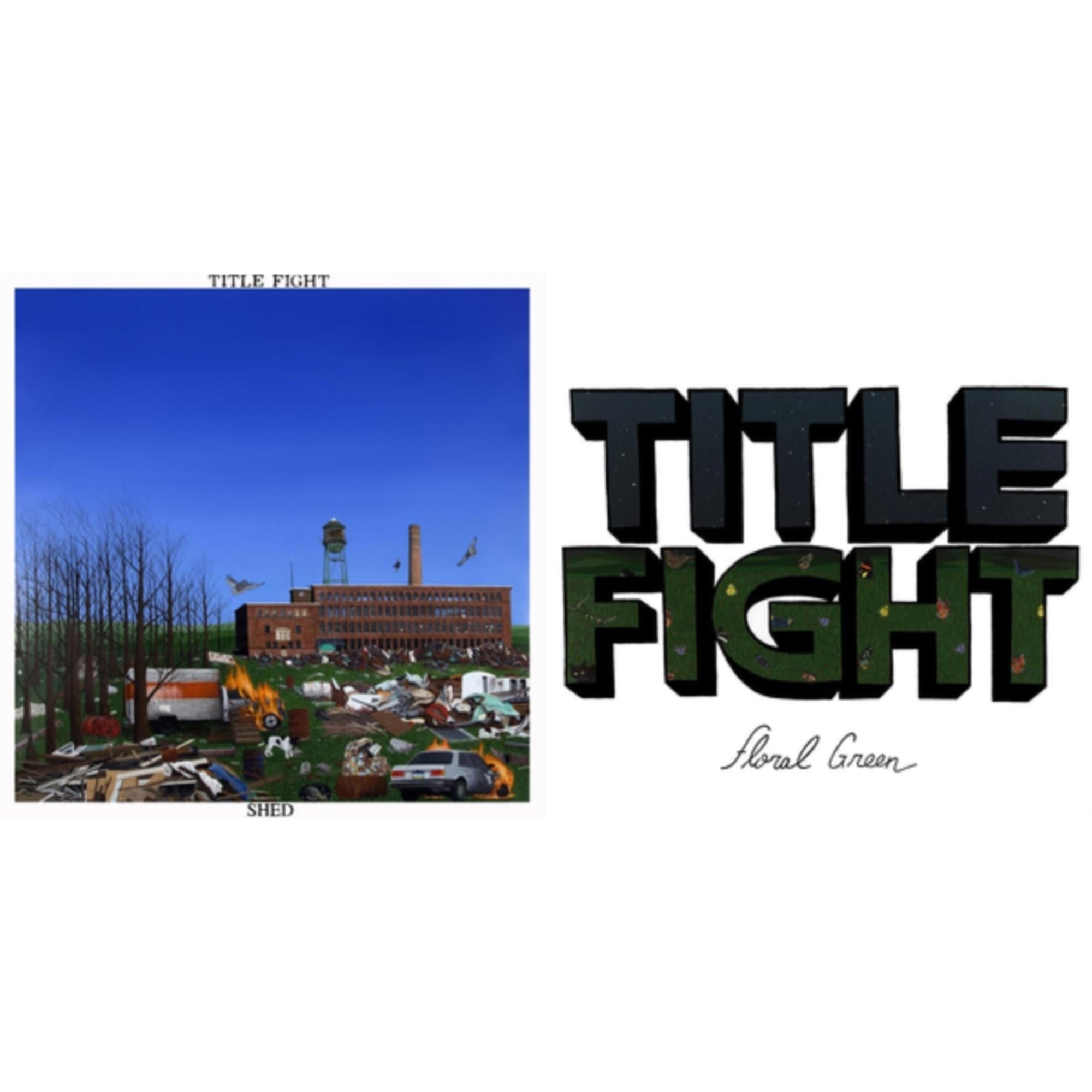 Title Fight - Shed & Floral Green - LP Vinyl Bundle – Book Delivered