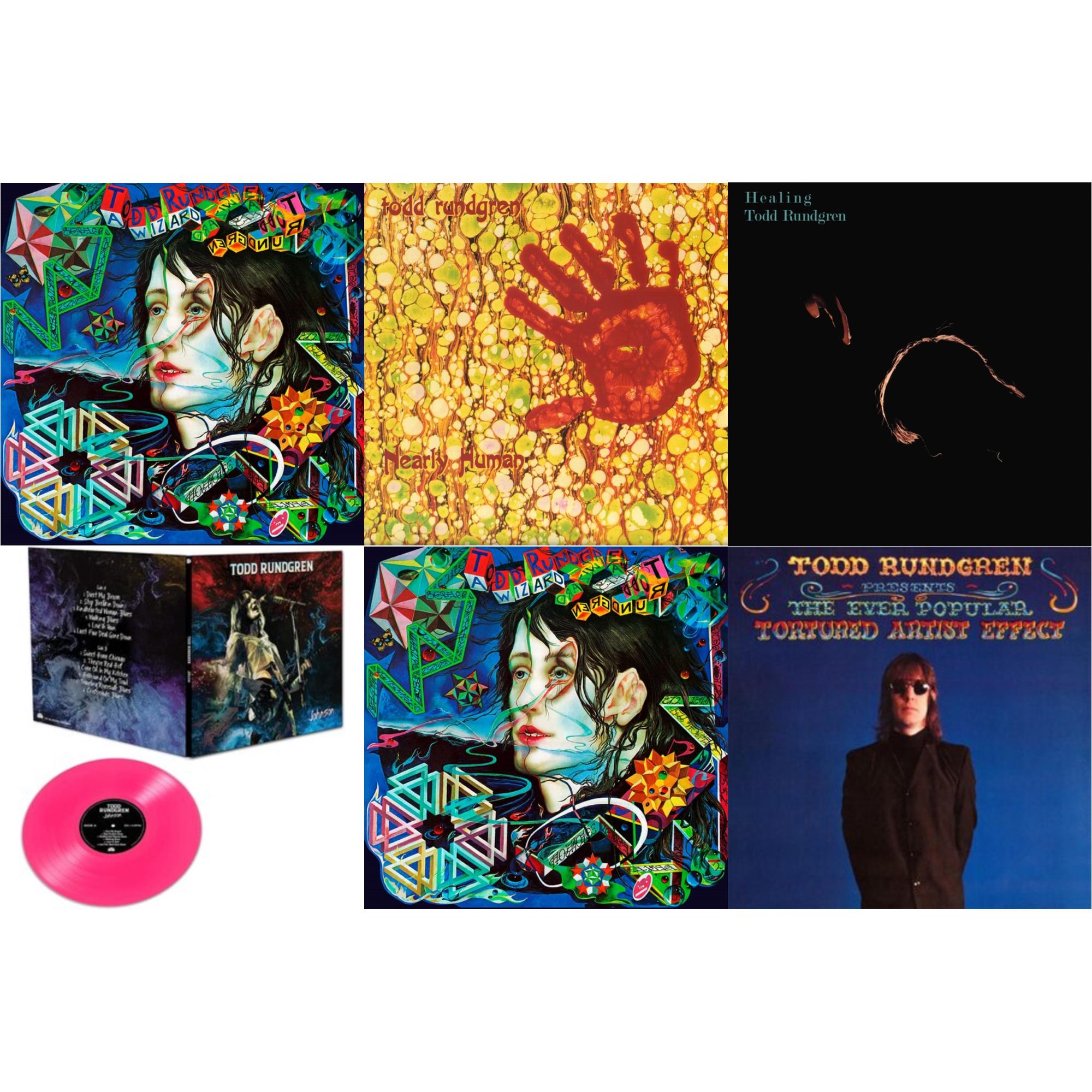 Todd Rundgren - Wizard A true Star (Turquoise Blue – Book Delivered