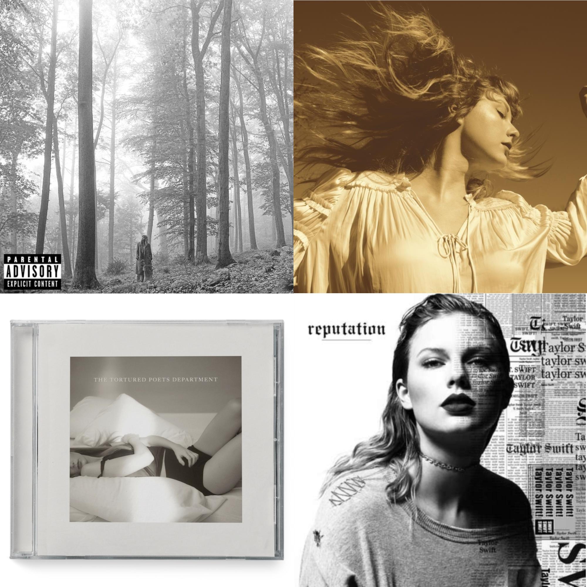 Taylor Swift - Folklore (X) & Fearless (Taylor's Version) – Book Delivered