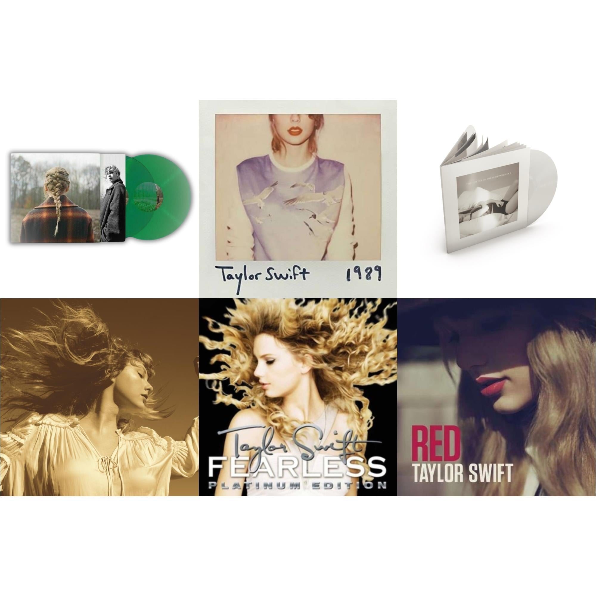 Taylor Swift - Taylor Swift - Evermore (Translucent Green – Book Delivered